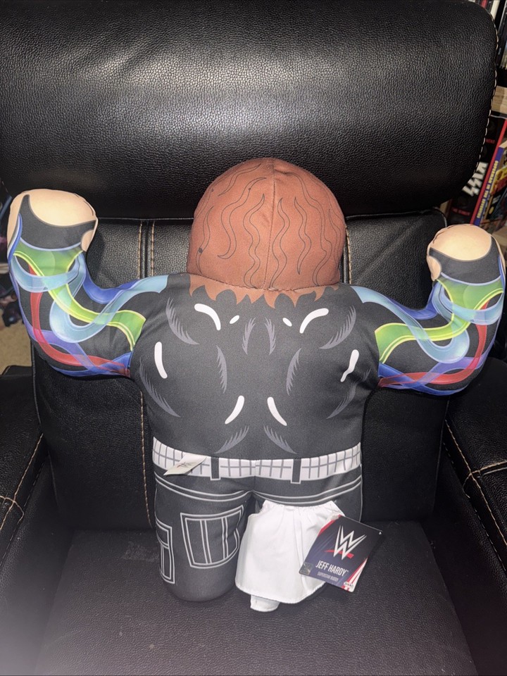 Matt & Jeff Hardy Boyz WWE WWF AEW TNA Plush Superstar Buddy Wrestling ...