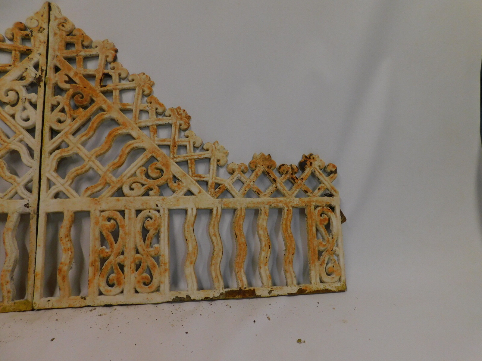 Cast Iron Lacework External Veranda Fretwork from a Victorian Home, 19 ...