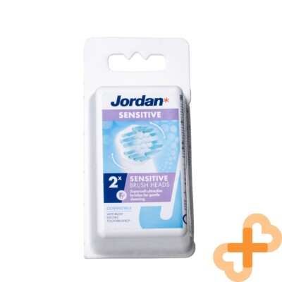 JORDAN SENSITIVE Electric Toothbrush Replacment Head 2 pcs. Spare | eBay