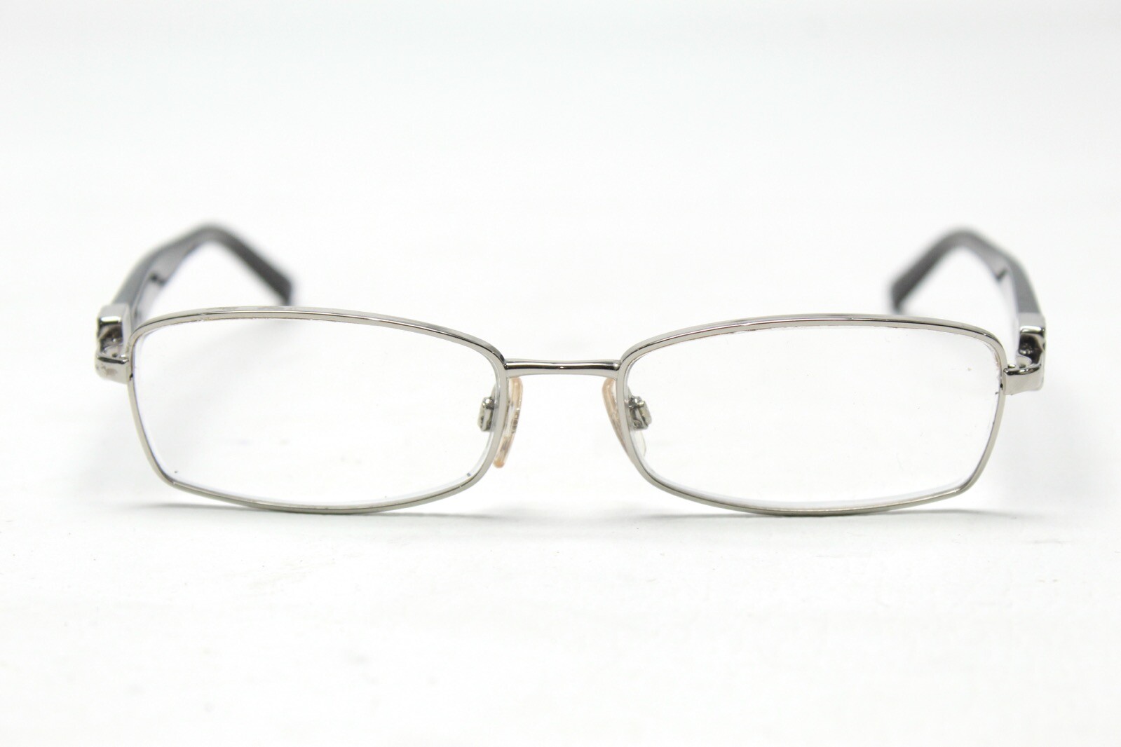 Burberry B1145 Unisex Eyeglasses Sunglasses FRAMES ONLY Black Chrome ...