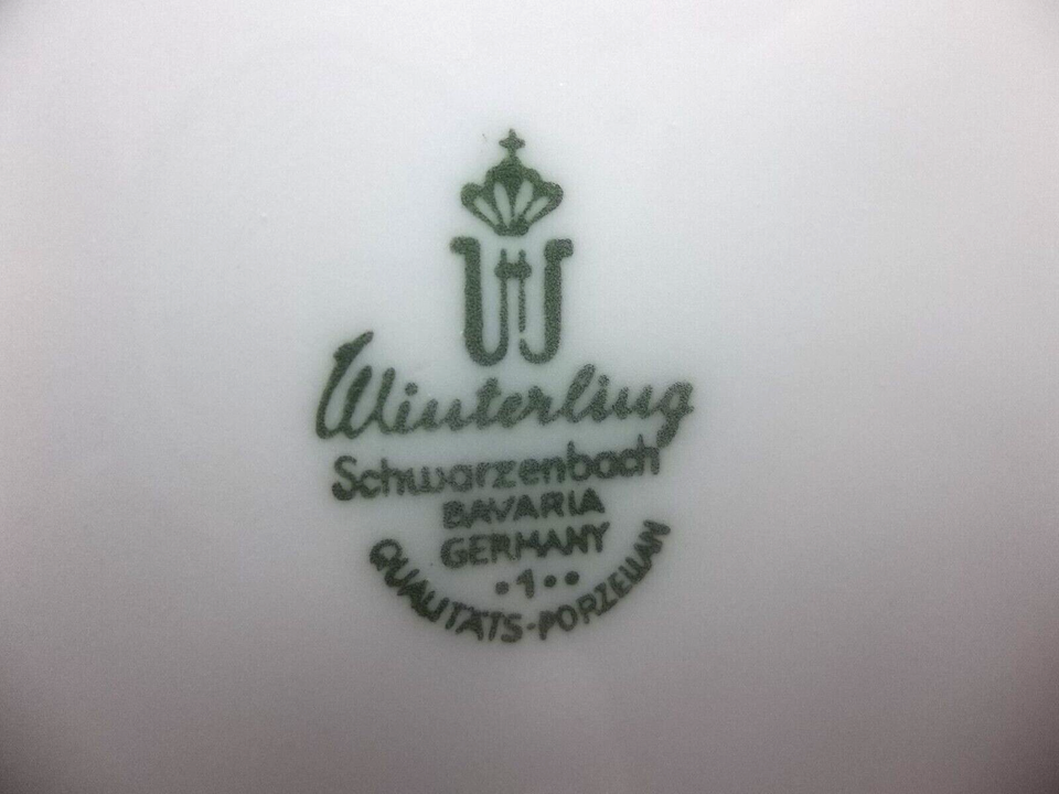 WINTERLING BAVARIA GERMANY STRAWFLOWER SERVING BOWL SMOOTH EDGE 9" | eBay