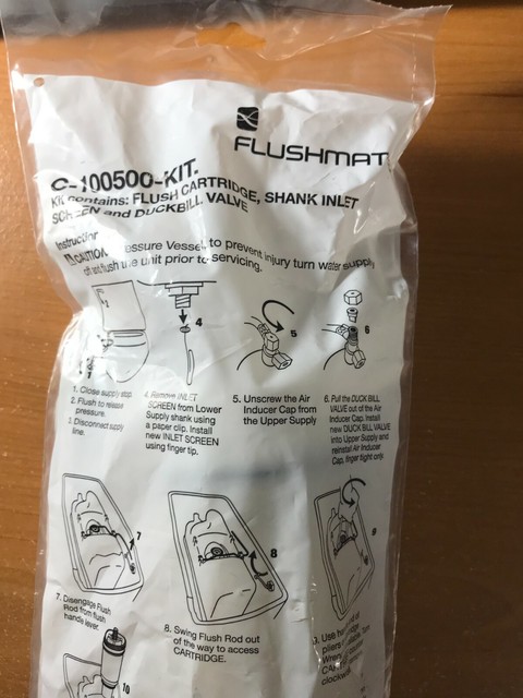 FLUSHMATE C -100500-KIT Flush Cartridge Kit for sale online | eBay