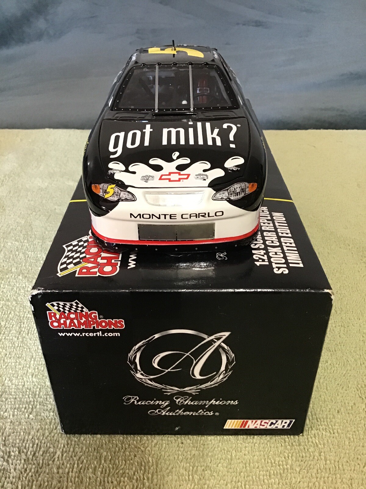 2002 Racing Champions Authentics TERRY LABONTE #5 Got Milk 1/24 Diecast ...