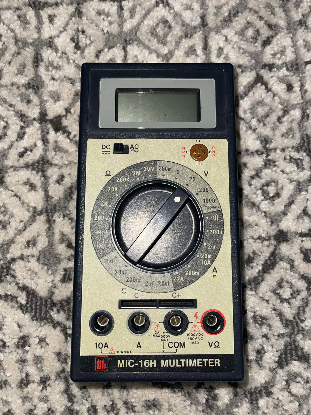 Comprobador MIC-16H Multimeter Tested Works! Handheld | eBay