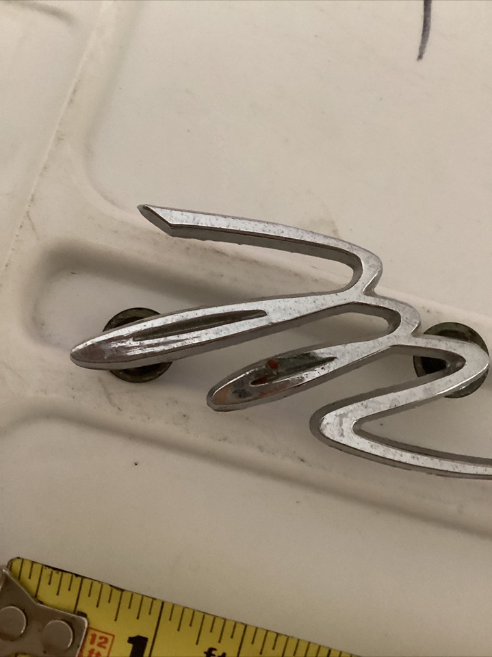 VINTAGE MERCURY MONTCLAIR EMBLEM SCRIPT OEM WITH PINS | eBay