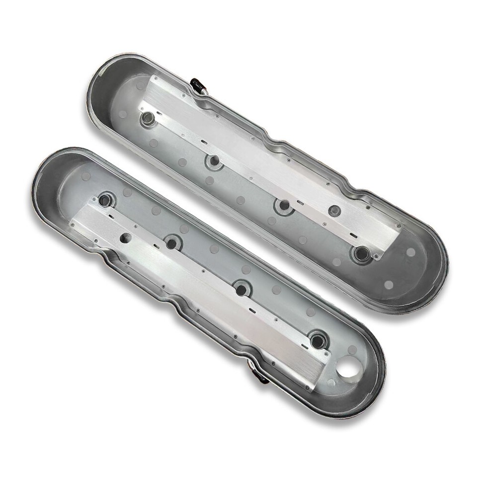For GM LS LS1 LS2 LS3 Polished Aluminum Tall Valve Covers with Coil ...
