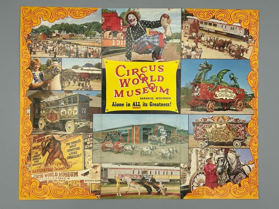 Vintage 1972 Circus World Museum Souvenir Brochure Pamphlet | eBay