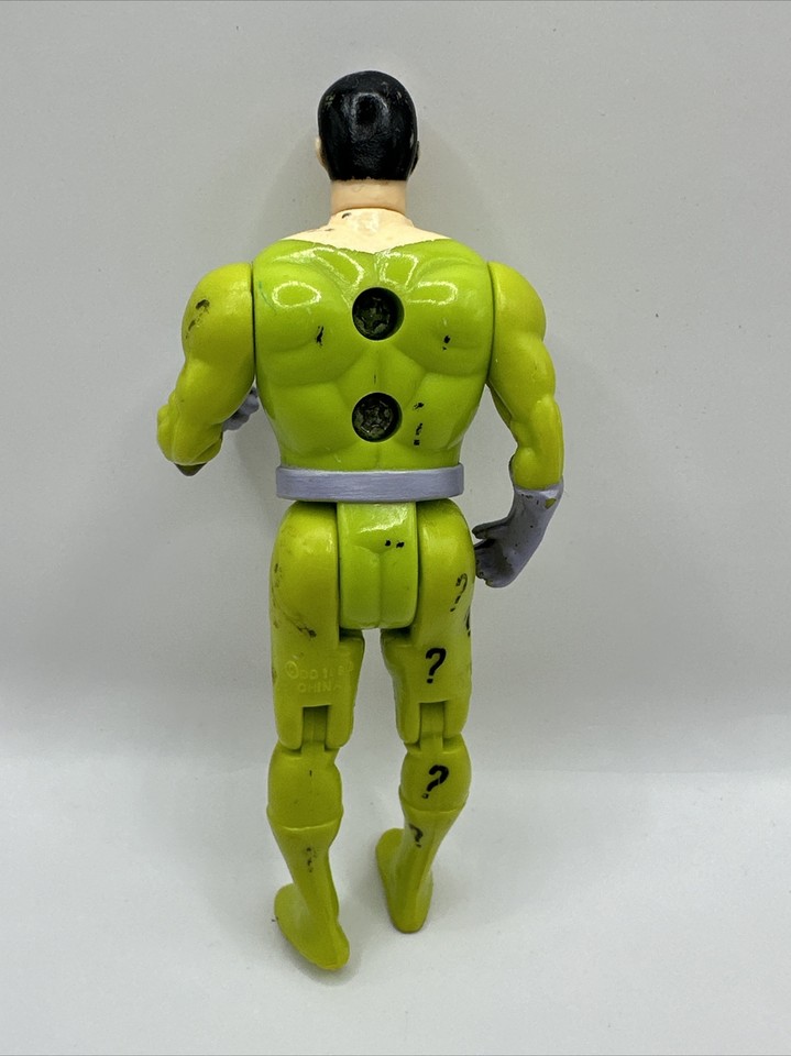 1990 DC Super Heroes Riddler Action Figure Loose Vintage Worn | eBay