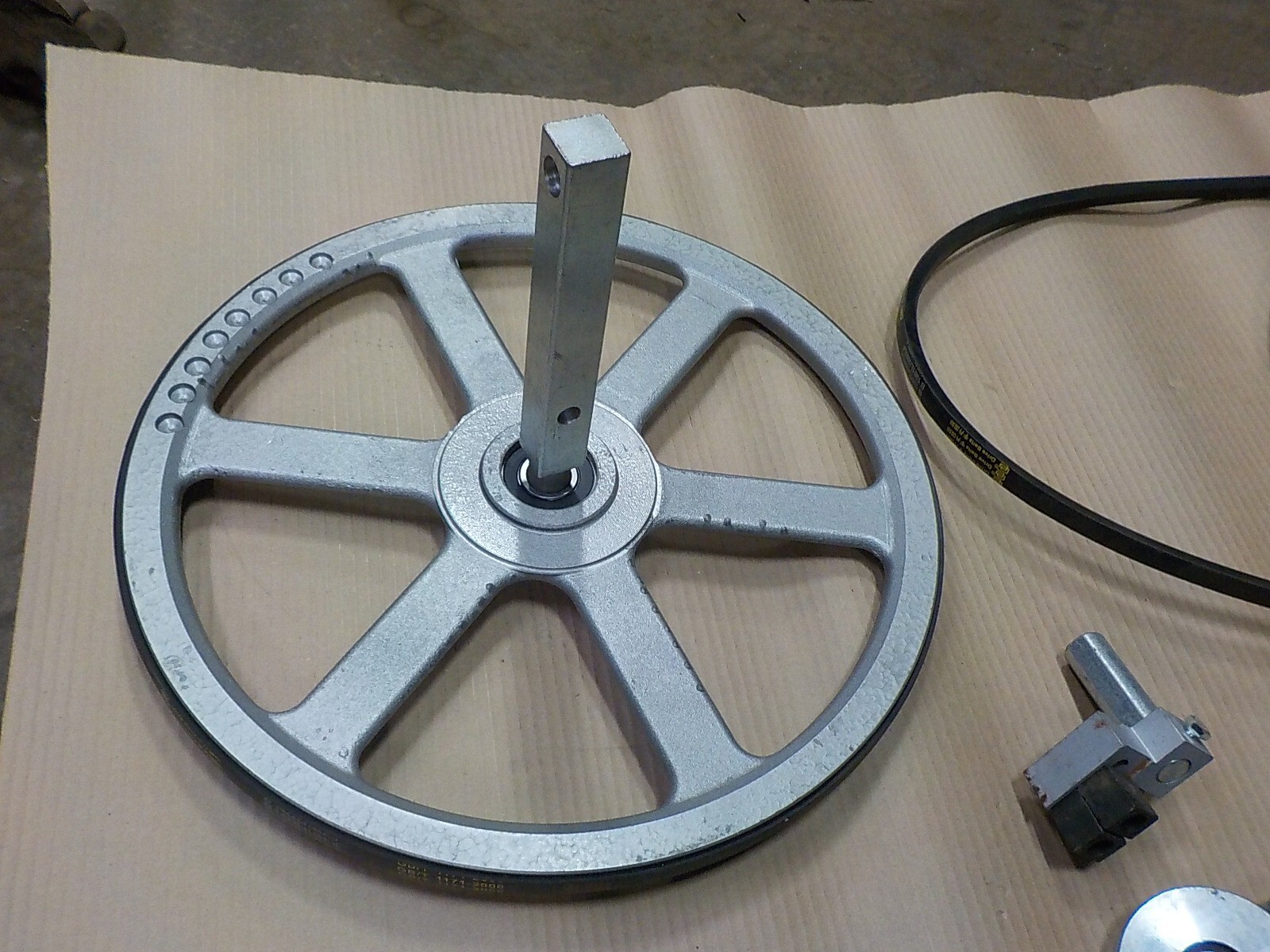 Bandsaw wheels Bandwheels 19" With Guides/Carriage wheel/Shafts DIY KIT ...