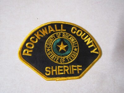 PATCH LAW ENFORCEMENT SHERIFF DEPARTMENT TEXAS COUNTY OF ROCKWALL | eBay