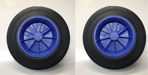 COLOURED REPLACEMENT WHEELIE BIN WHEEL / WHEELS 200/50-100 / WHEELIE ...