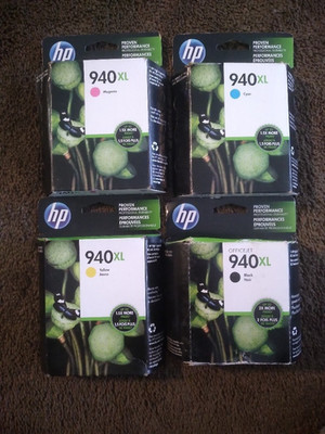 HP 940xl set Ink Cartridges OEM Fast Ship! 2022/23 | eBay