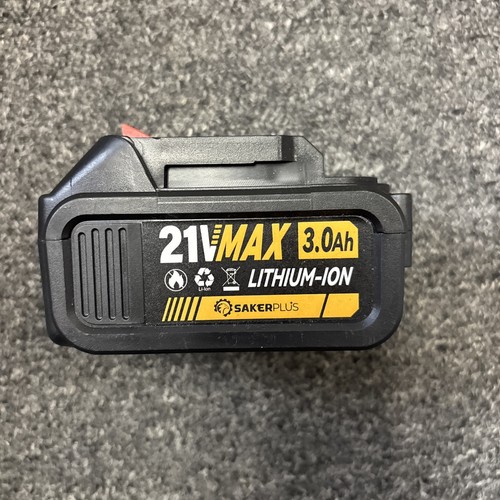 21V max Lithium-Ion Rechargeable Tool Battery for Saker Open Box | eBay