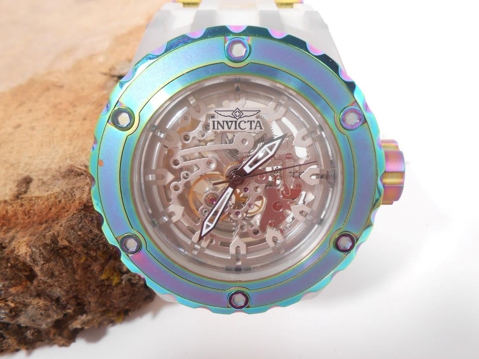 INVICTA Watch Subaqua Auto Model 25133 Stainless Steel Blue Silver ...