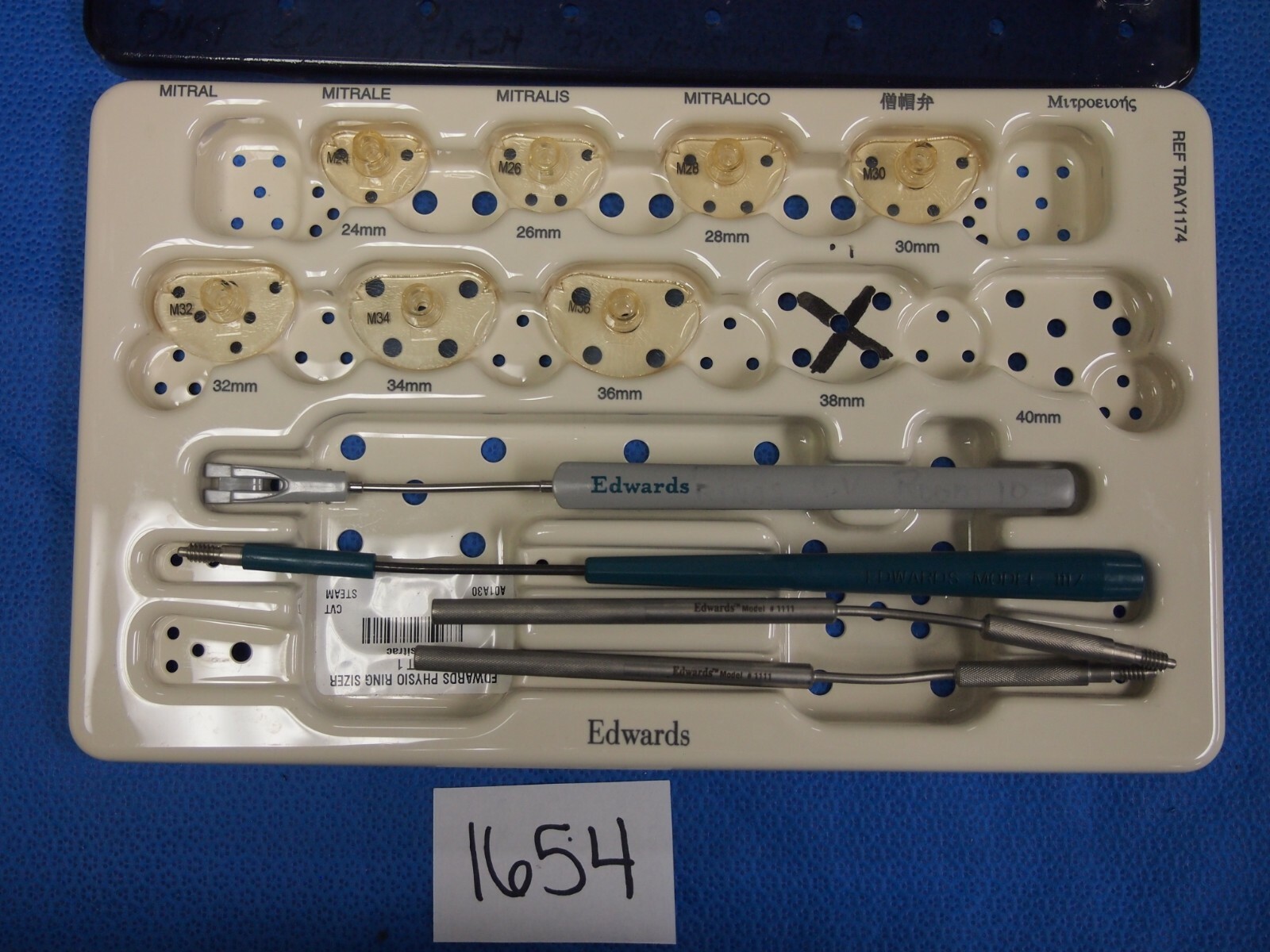 Edwards Physio Ring Sizer Set | eBay