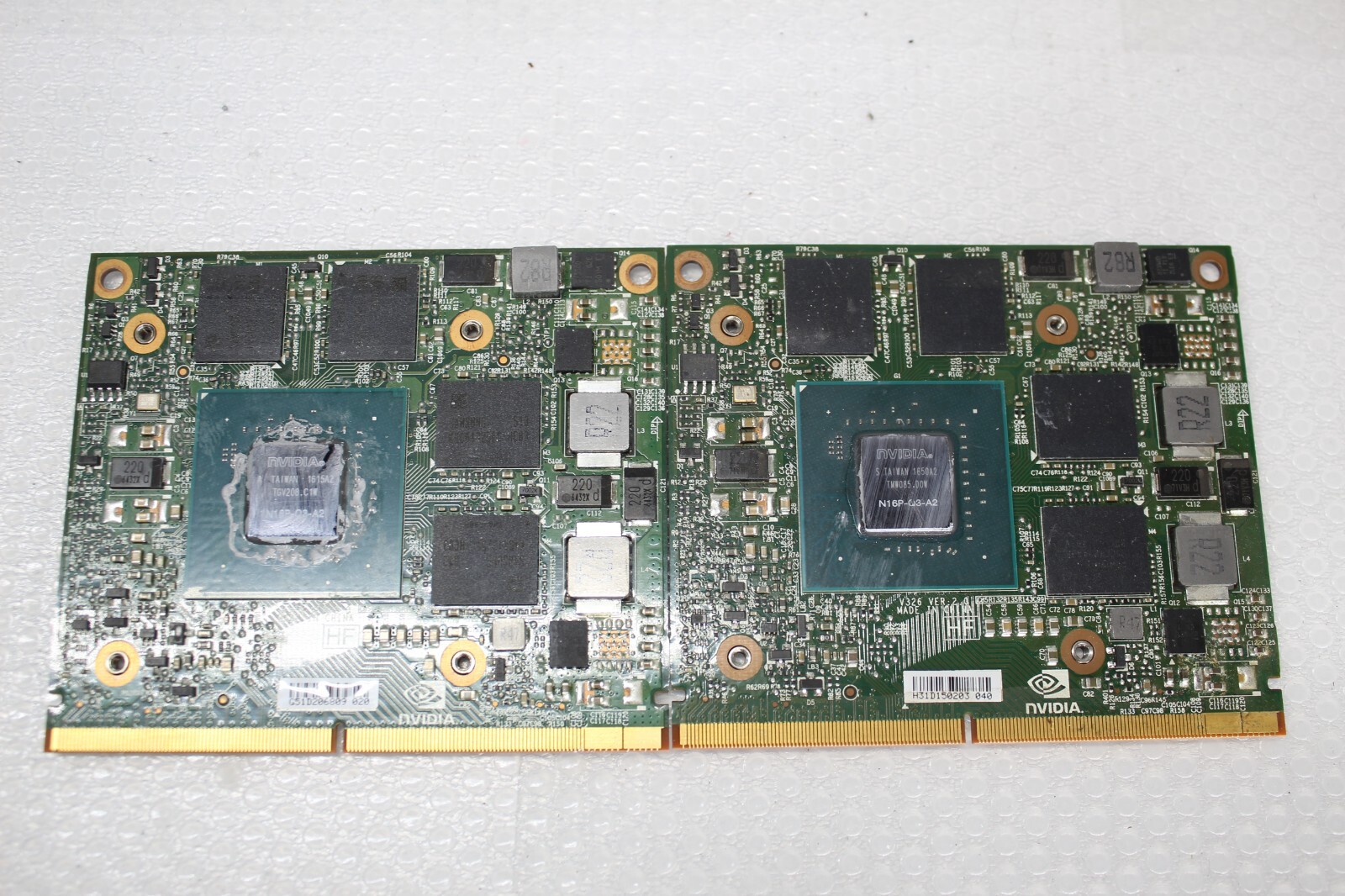 Lot of 8 short MXM Graphics Cards (M2200M,M2000M etc) not working | eBay