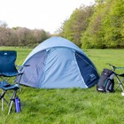 Trespass 4 Man Tent Double Skin Waterproof Camping Hiking Festival ...