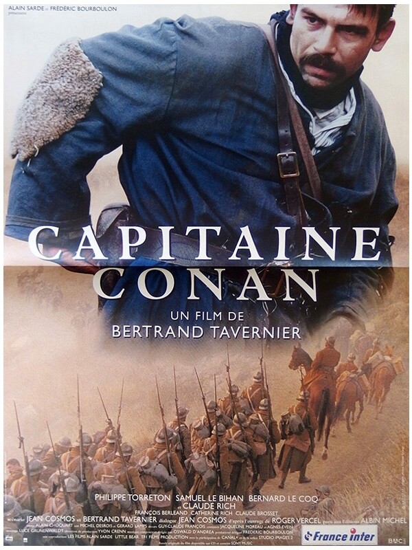 Affiche Pliée 40x60cm CAPITAINE CONAN - Tavernier, Philippe Torreton ...