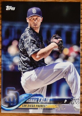 2018 Padres Topps #SP13 #13 Robbie Erlin San Diego Padres | eBay