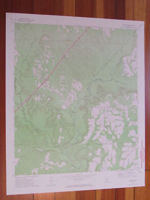Garland Alabama 1974 Original Vintage USGS Topo Map | eBay