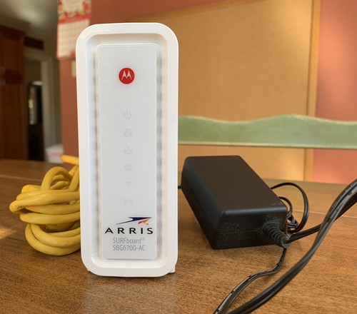 ARRIS SURFboard SBG6700-AC 8x4 DOCSIS 3.0 Cable Modem WiFi Router | eBay