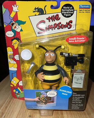 The Simpsons WoS - Bumblebee Man Playmates Toys | eBay