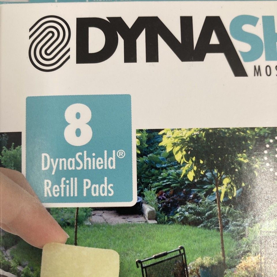 DynaShield Refill Mosquito Repellent Pads (8) Per Box New | eBay
