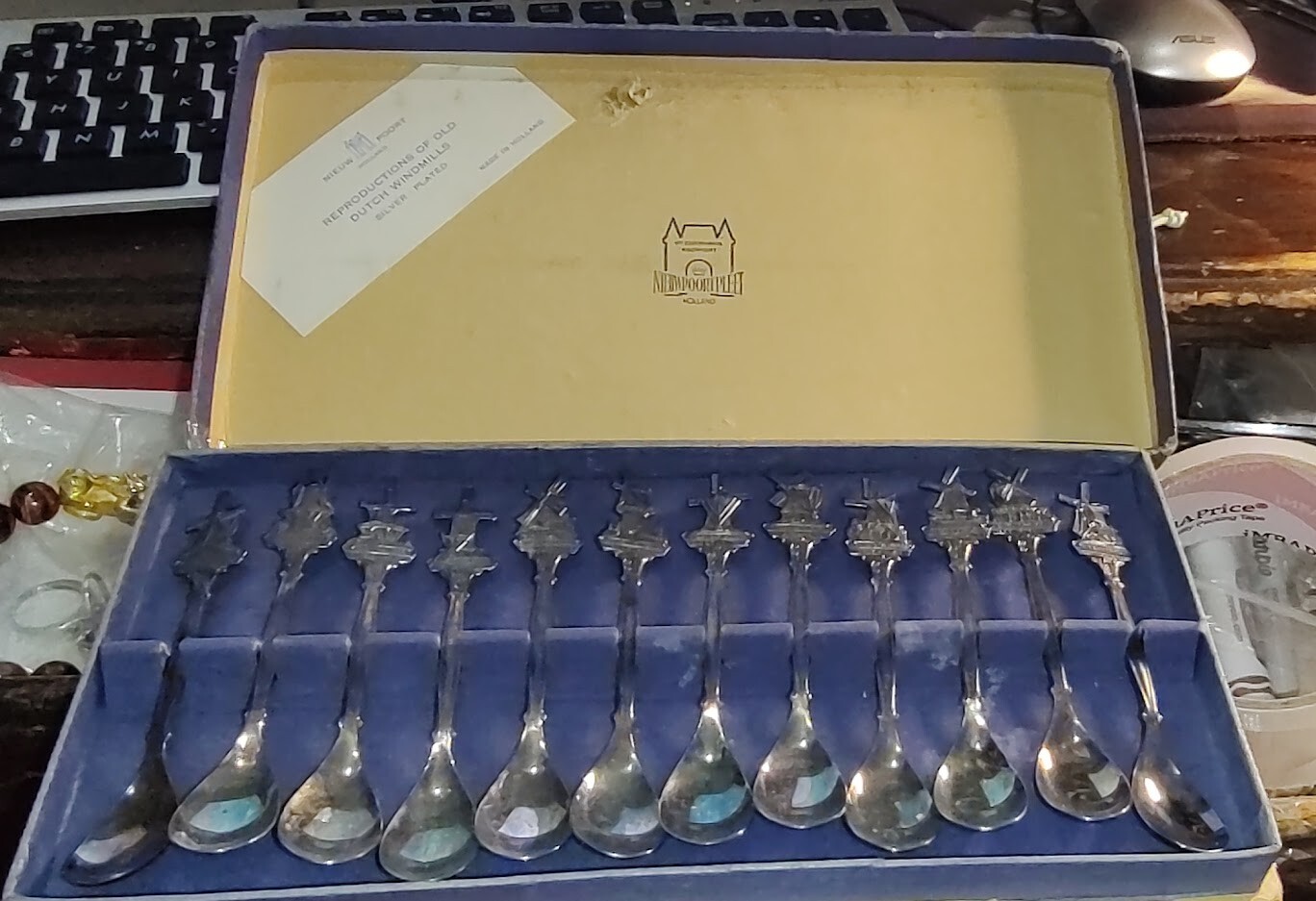 Set of 12 Dutch Windmill Spoon Set - Made in Holland ((C300)) | eBay