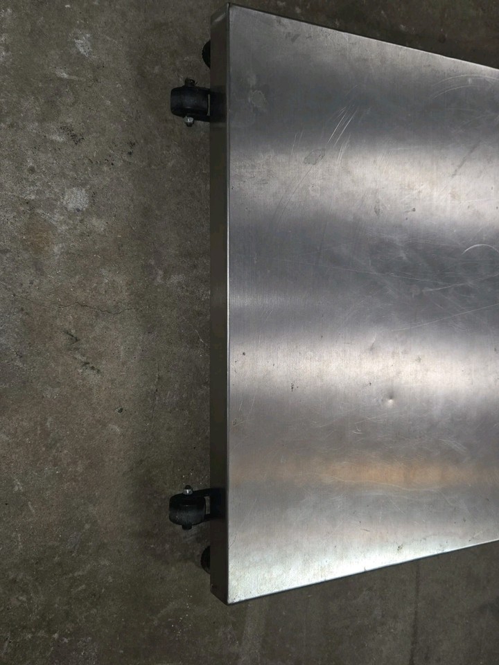 Adam CPW Plus 150 Floor Scale stainless steel 35 1/2" X 24" Large! Max ...