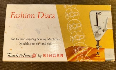 Singer Fashion Discs for Deluxe Zig-Zag Sewing Machines 620, 625 & 628 ...