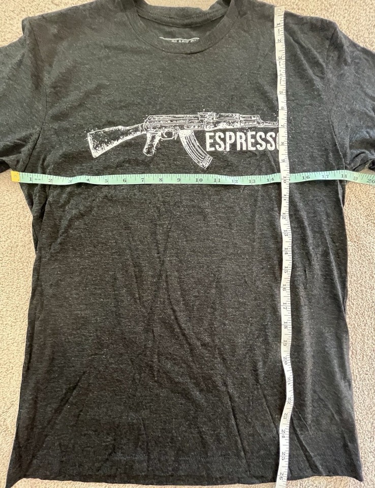 Black Rifle Coffee Company T Shirt Expresso AK Heather Black Size Small ...