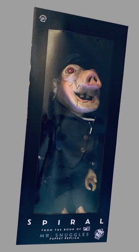 SPIRAL : from the Book of SAW Mr SNUGGLES Puppet 1:1 Movie Prop Replica ...