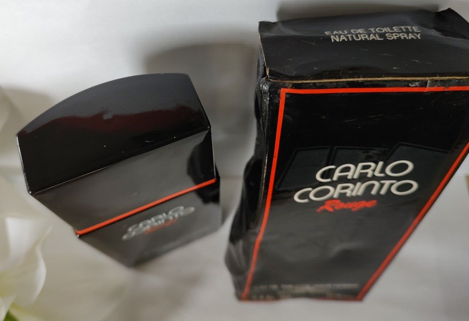 90's Carlo Corinto Rouge Eau de Toilette Natural Spray 3.3 FL. OZ./100ML DAM BOX | eBay