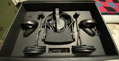 Meta Oculus Rift CV1 VR Virtual Reality Headset System - Black | eBay