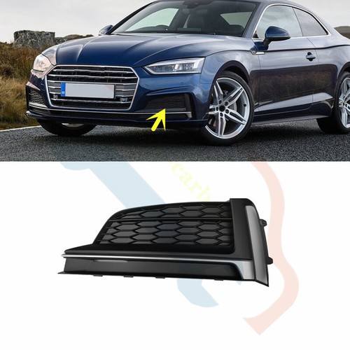 1*For Audi A5 Coupe 2018-2019 ABS Plating Left Front Bumper Lower Grill ...