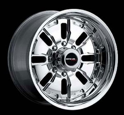 16x8" Centerline Forged Aluminum Wheels. Flint Style *1 Only*, 6-5.5 ...