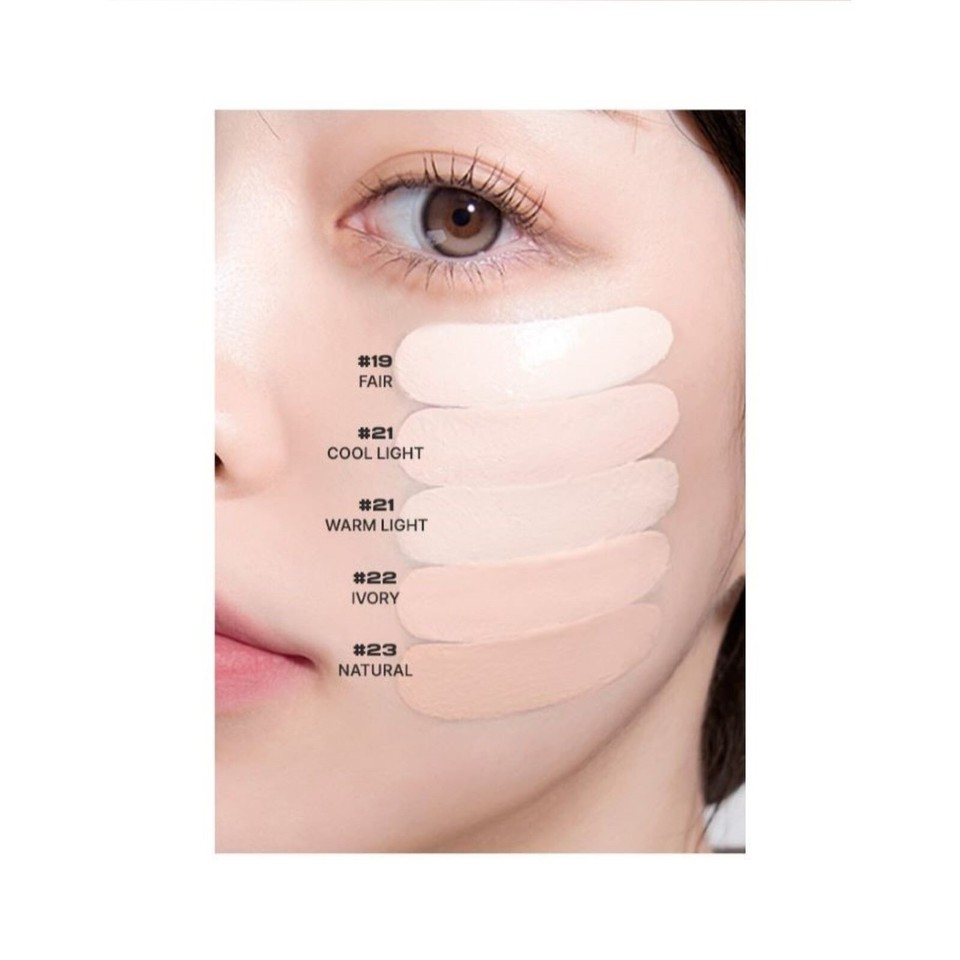 ABOUT TONE Skin Layer Fit Cushion 13g + Refill 13g SPF30 PA++Semi matte ...