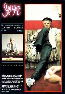 David Bowie Starzone Magazine 14 | eBay