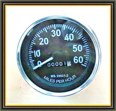 Willys Jeeps Speedometer Fits in M Series MB GPW CJ2A CJ3A CJ3B | eBay