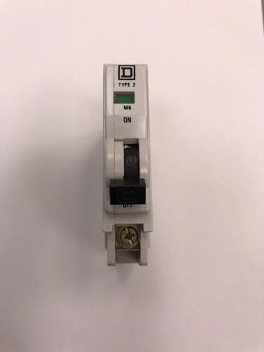 SQUARE D QOE BS3871 20 AMPS 20A M6 TYPE 2 | eBay