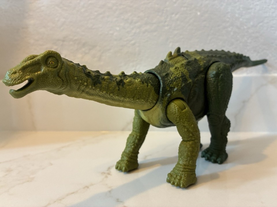 Mattel Jurassic World Nigersaurus Wild Roar Dinosaur Action Figure toy ...