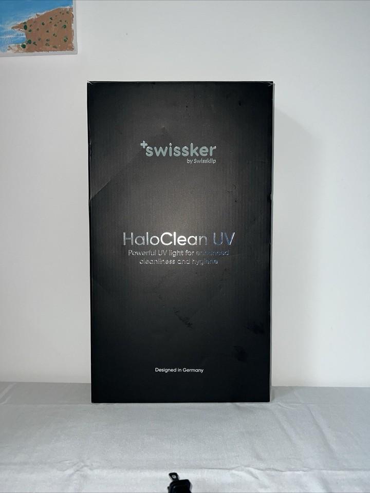 Swissker HaloClean UV Light Sterilizer Pre-Owned Tested Works w/ Remote ...