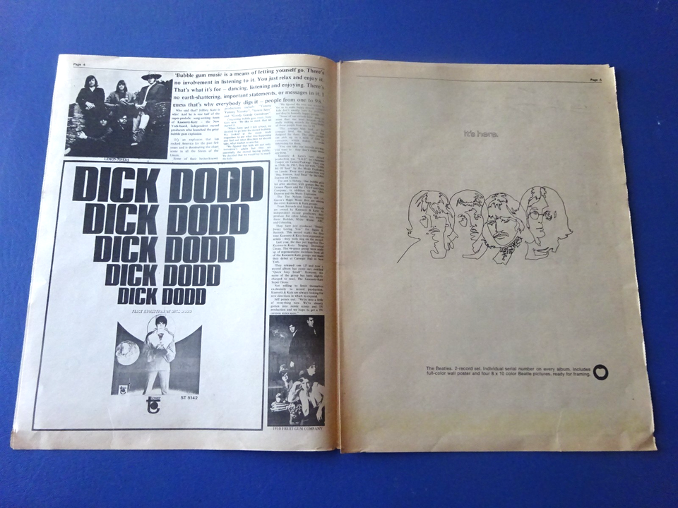 Nov 29, 1968 Go Magazine, Beatles White Album, Motown Sued | eBay