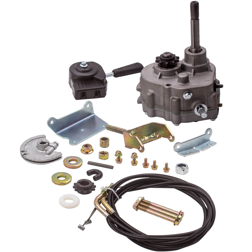 Go Kart Forward Reverse Gear box Set For 2HP-14HP Engine Transmission 5 ...