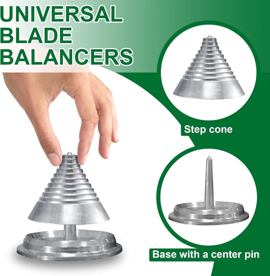 Lawn Mower Blade Balancer for Balances Blades After Sharpening, Metal ...