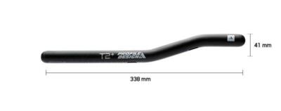 Profile Design T2+ DL Aluminium Extensions Black, Pair | eBay