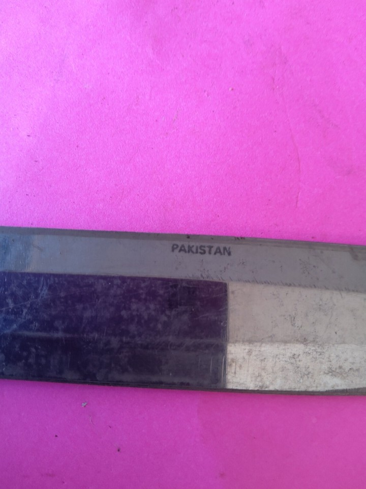 Wood Handle Boot Knife Stainless Steel With Sheath Pakistan Vintage ...