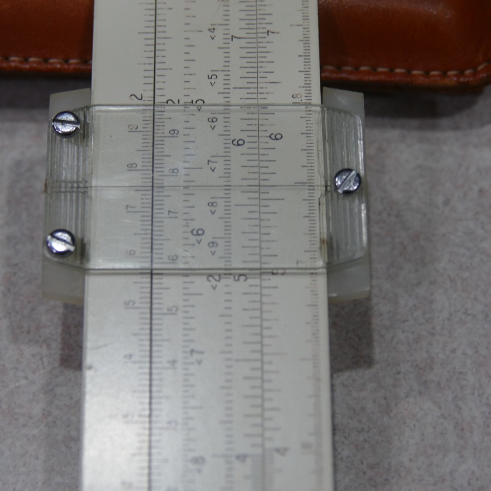 Vintage Pickett & Eckel 12" Metal Slide Rule #271 Model N1010-T w ...