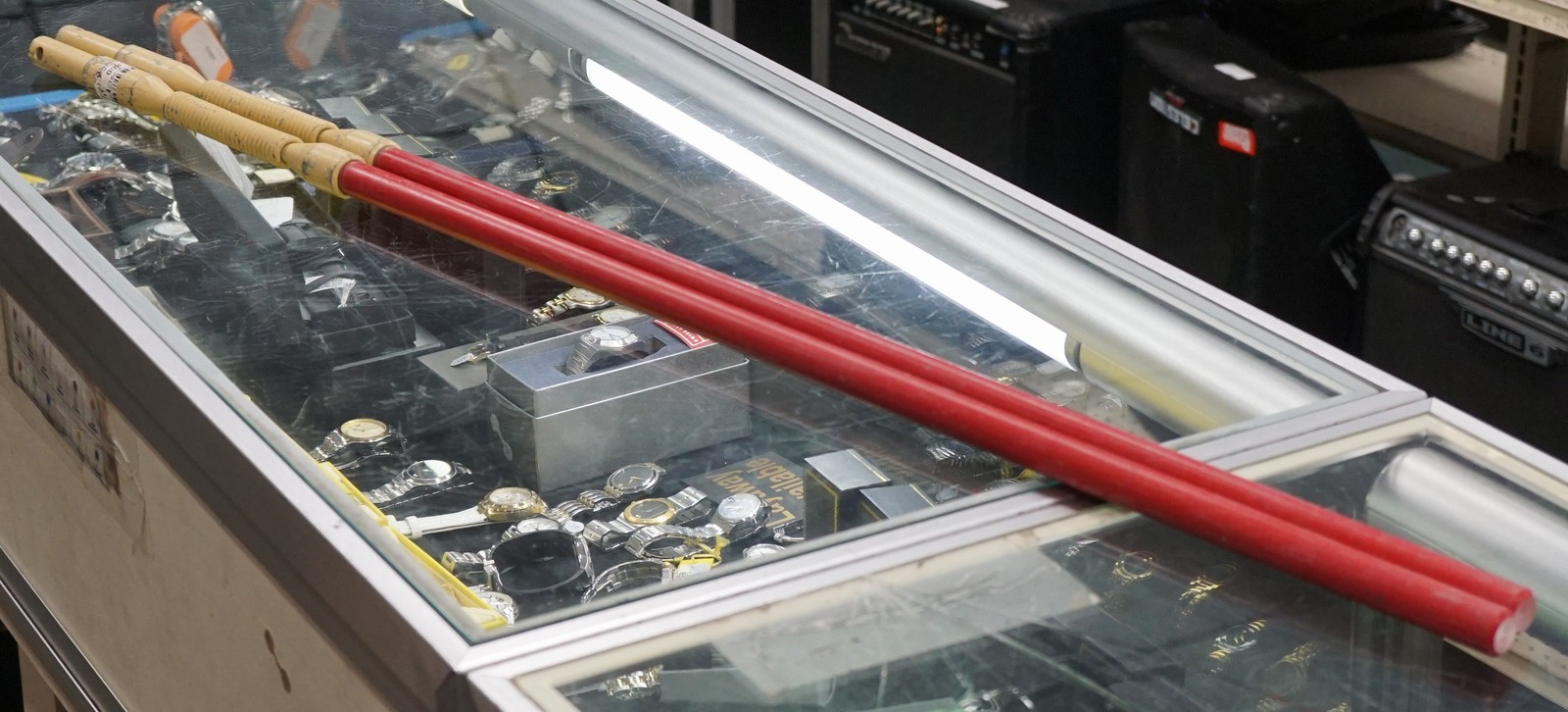 PAIR MILITARY 43" HEAVY DUTY SNOW PLOW GUIDE SIGHT RODS 6680-99-133 ...