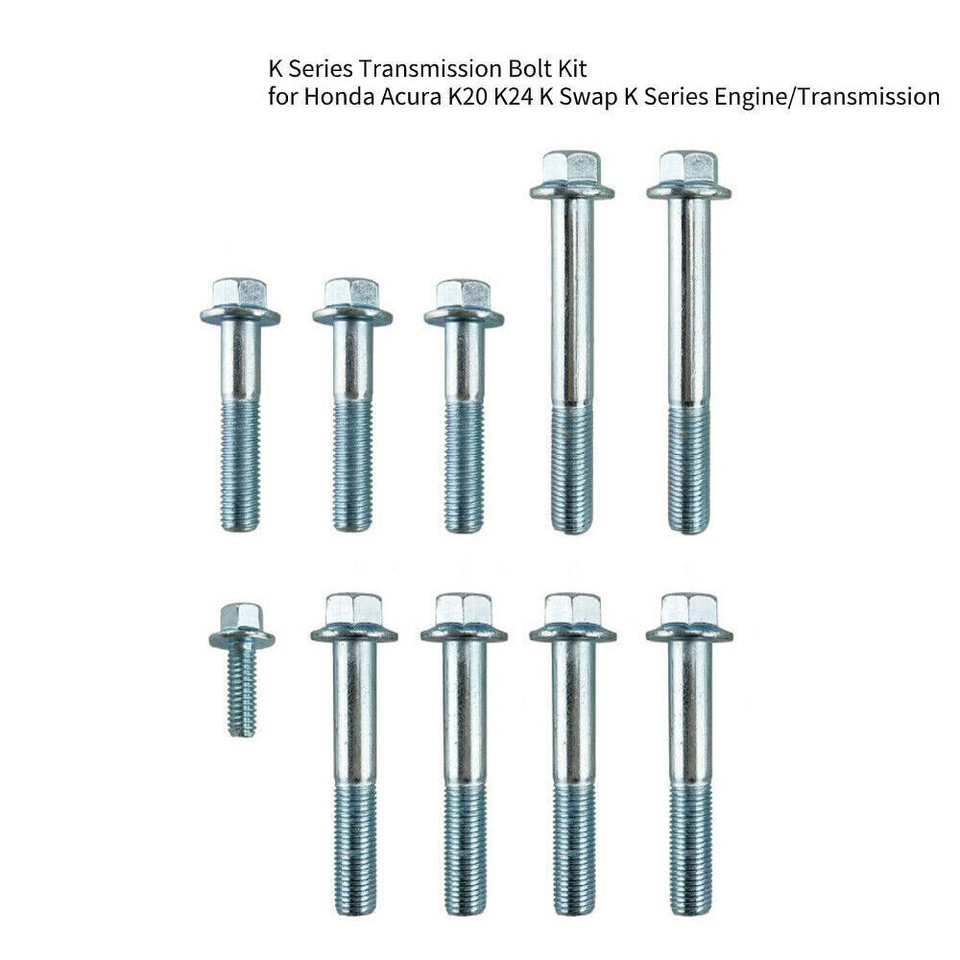 K Series Transmission Bolt Kit for Honda Acura K20 K24 K Swap Engine ...